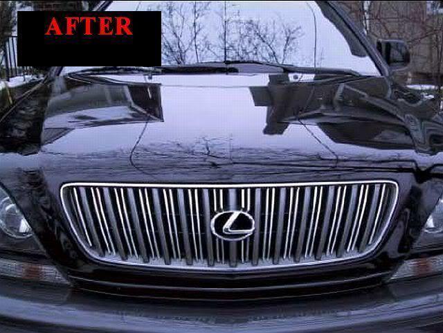 Find 1999-2003 LEXUS RX300 RX 300 CHROME TRIM FOR GRILL GRILLE W/5YR ...