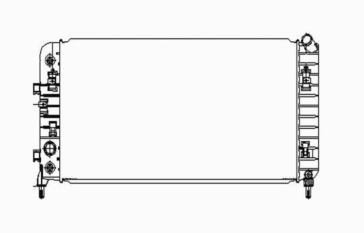 Find Replacement Radiator Chevy Impala Monte Carlo Buick Lacrosse ...