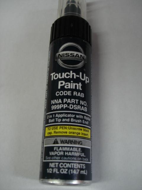 Find Nissan OEM Touch Up Paint Code RAB "Navy Blue" for many Nissans ...