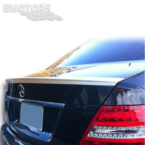 Find PAINTED MERCEDES BENZ W204 C SALOON DP TYPE REAR TRUNK SPOILER ...