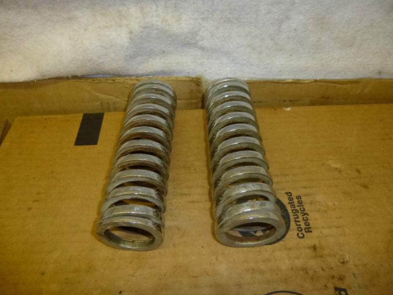 Sell ORIGINAL EARLY SQUARE SPRINGER LOWER FORK SPRINGS HARLEY DAVIDSON ...