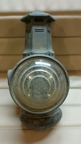 Sell VINTAGE PIERCE ARROW MOTOR CAR CO. SOLID BRASS COWL LAMP DATED ...