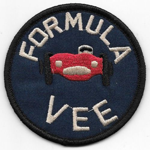 Sell Formula Vee Racing Patch 2-7/8 Inches Long Size Iron On ...