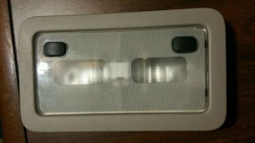 Sell 2007-2013 SILVERADO SIERRA CREW CAB EXT CAB DOME LAMP GRAY USED GM ...