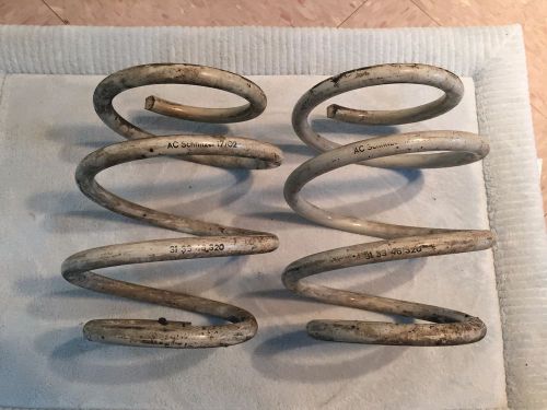 Sell 2001-2006 AC Schnitzer E46 BMW M3 Rear Coil Springs Lowering ...