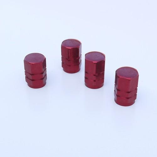Sell Red Aluminum Alloy VCR Wheel Rim Tire Stem Tpms Valve Cap Nissan ...