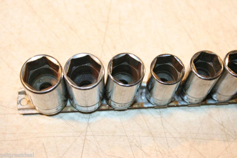 Sell SNAP-ON TOOLS 3/8" DRIVE Metric Shallow 6-Point SOCKET SET 8-19MM 12pcs in Feasterville ...