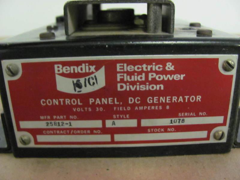 Sell Bendix DC Generator Control Panel in Santa Rosa Beach, Florida, US ...