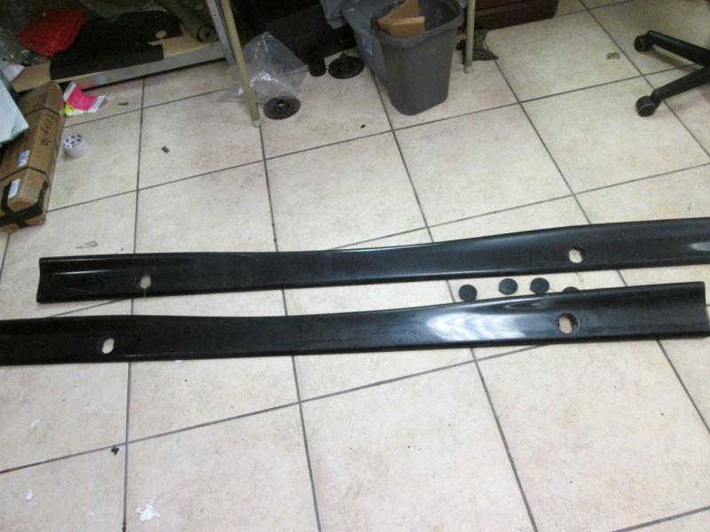 Sell 92-99 bmw e36 rocker panels with jack port covers oem 318 325 328 ...