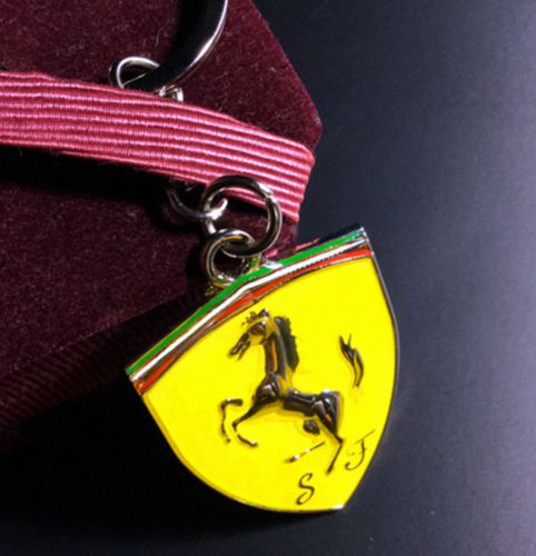 Purchase Advanced Metal For Ferrari Car Logo Key Chain - Key Ring Gift ...