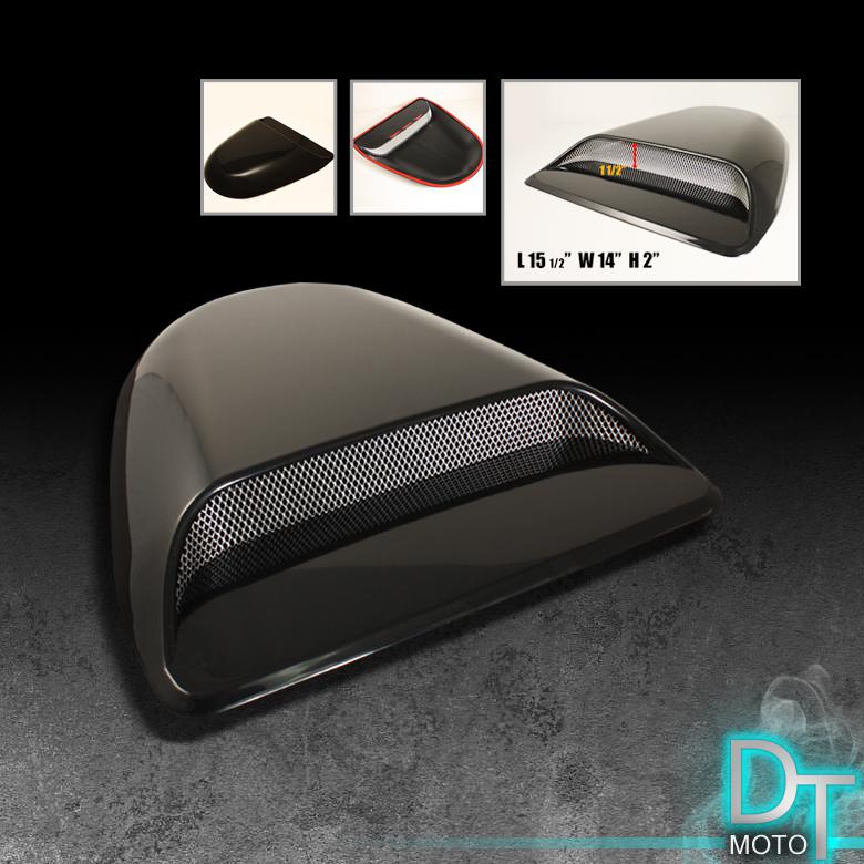 Purchase JDM EVOLUTION STYLE RACING AIR FLOW VENT TURBO HOOD SCOOP ...