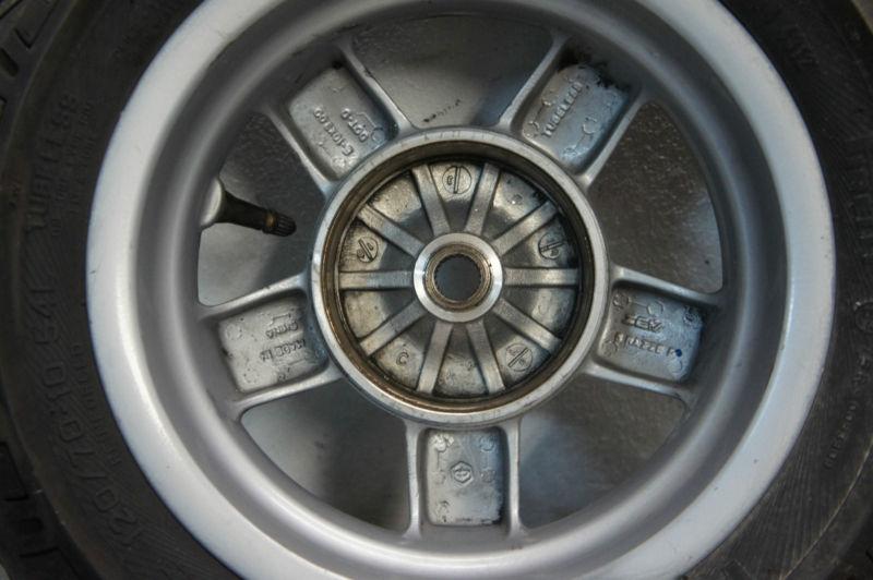 Purchase VESPA PIAGGIO LX LXV 150 2008 08 OEM REAR WHEEL WITH TIRE in ...