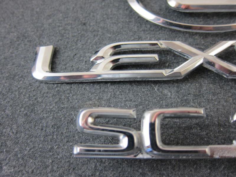 Purchase 92-00 Lexus SC300 SC 300 Rear Emblem Set in Hampton, Virginia ...