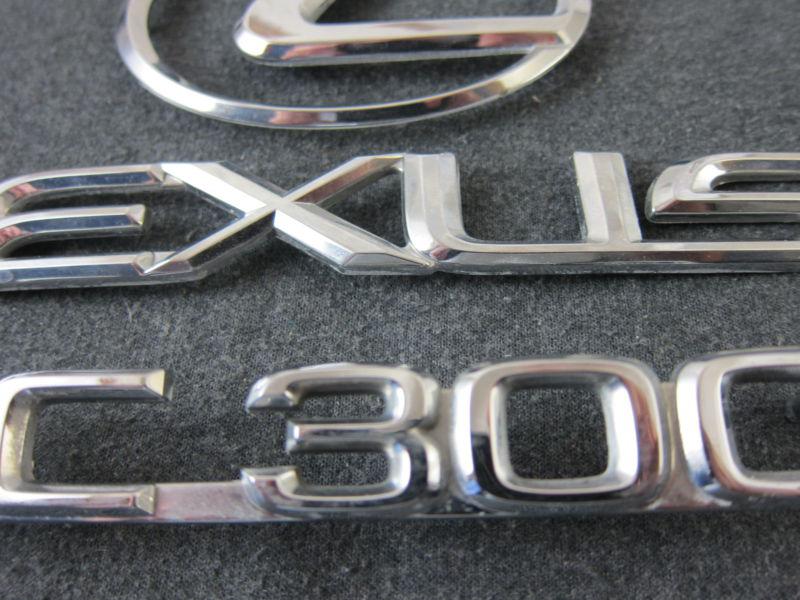 Purchase 92-00 Lexus SC300 SC 300 Rear Emblem Set in Hampton, Virginia ...