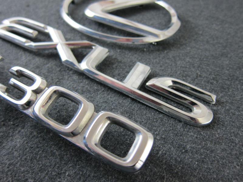 Purchase 92-00 Lexus SC300 SC 300 Rear Emblem Set in Hampton, Virginia ...