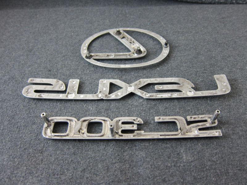 Purchase 92-00 Lexus SC300 SC 300 Rear Emblem Set in Hampton, Virginia ...