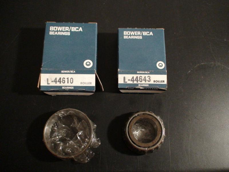 Buy Bower / BCA L-44643 & L-44610 inner / outer bearings, Made in USA ...