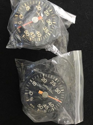 Buy Two vintage AIRGUIDE 725 boat speedometer Mastercraft Correct Craft ...