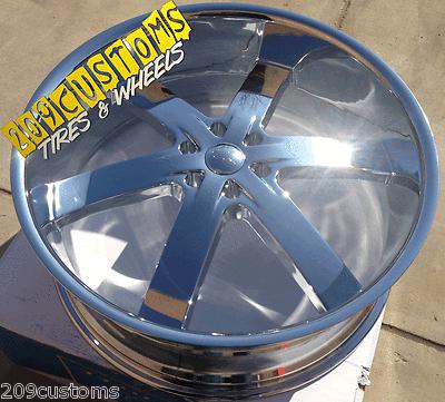 Buy 24" INCH WHEELS RIMS TIRES U2W55 6X139.7 SUBURBAN 2001 2002 2003 ...