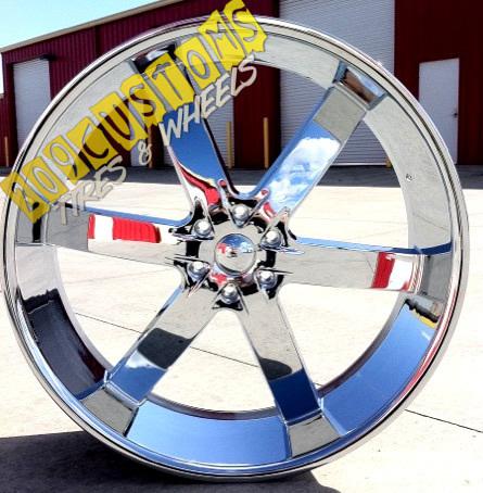 Buy 24" INCH WHEELS RIMS TIRES U2W55 6X139.7 SUBURBAN 2001 2002 2003 ...