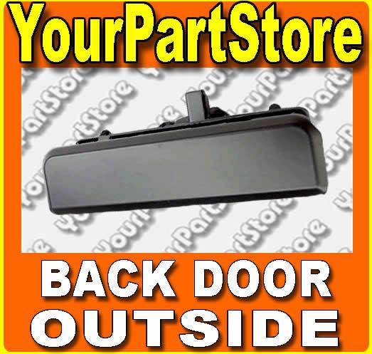 Buy 85-05 CHEVY ASTRO Safari VAN Outer Exterior BACK REAR OUTSIDE CARGO ...
