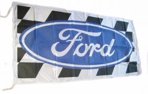 Buy FORD RACING FLAG Banner poster sign 5X3 FT in San Francisco ...