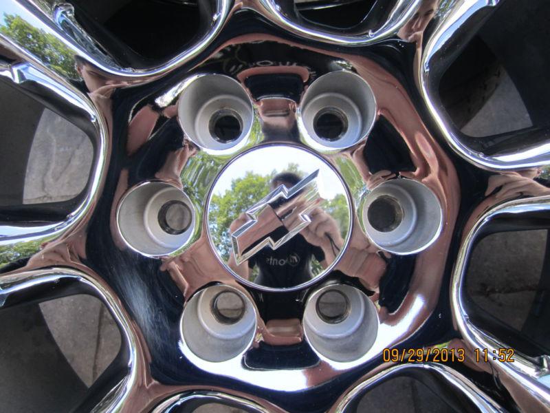 Buy Chevy 22 inch rims/wheels and tires, Bridgestone Dueler H/L Alenza ...