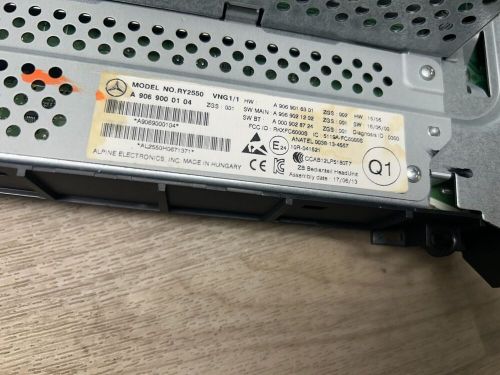 Buy MERCEDES BENZ SPRINTER OEM 14-19 NAV SECREEN RECEIVER STEREO RADIO ...