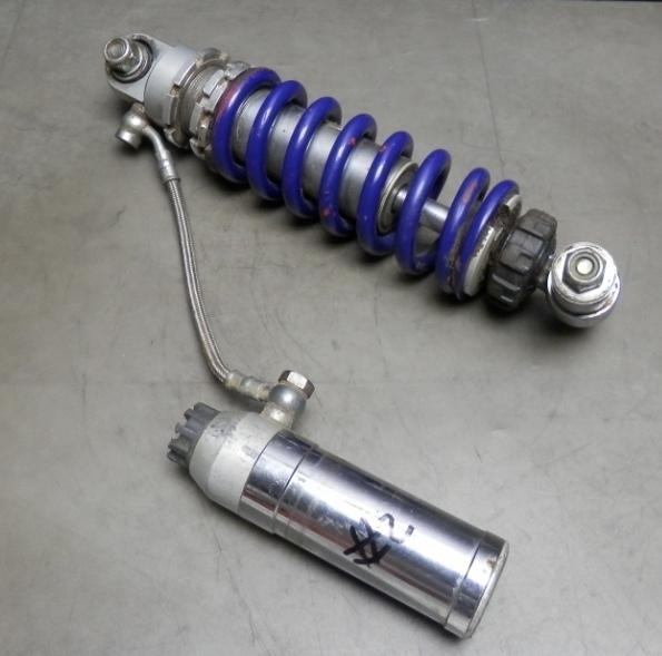 Buy Polini X1 50 50cc Rear Shock Suspension Spring Remote Reservoir in ...