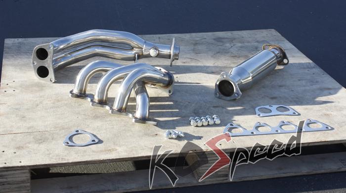 Buy TUBULAR EXHAUST MANIFOLDS HEADERS+PIPING 94-01 ACURA INTEGRA LS/GS/RS DC1 B18B in Rowland ...
