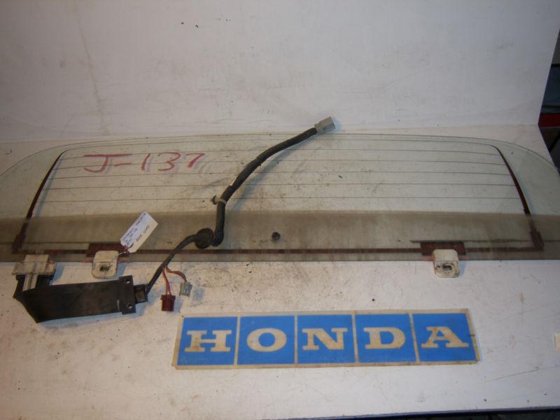 Buy 1993 CIVIC DEL SOL Si rear glass window in Hoopeston, Illinois, US ...